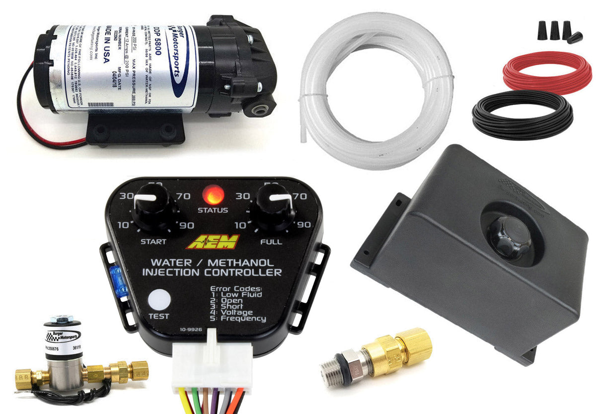 BMS StandAlone Universal Methanol Injection (WMI) Kit w/AEM controller ...
